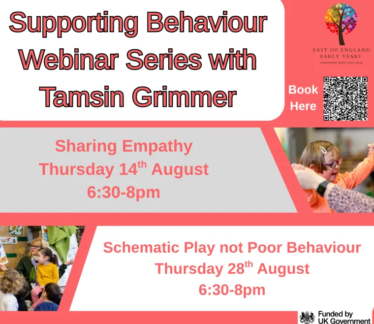 Supporting Behaviour Webinar Series with Tamsin Grimmer | Stronger Practice Hubs